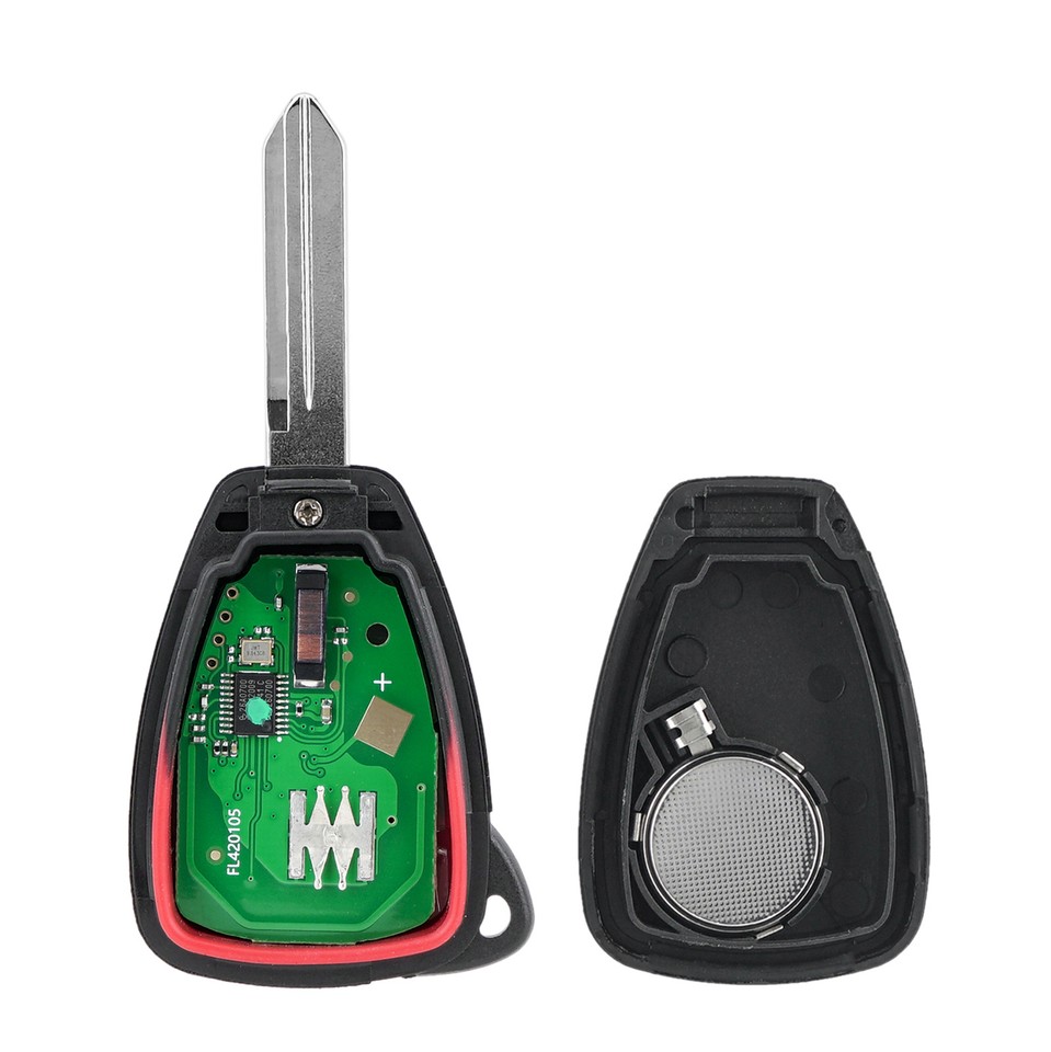 2 Remote Key Fob 4 Buttons + Programming Tool for Jeep Patriot Wrangler ...