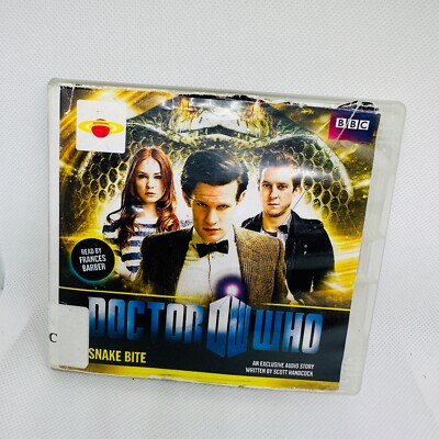 Doctor Who Snake Bite CD Audiobook Scott Handcock Frances Barber Ex ...