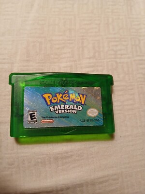 Pokemon Emerald Version (Game Boy Advance, GBA, 2005) Authentic, Works ...