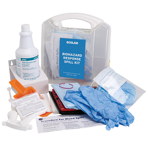 Ecolab Food Safety Ecolab 502589111 Biohazard Response Spill Kit | eBay