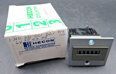 Hecon G04044661 Totalizer Counter *BRAND NEW* | eBay