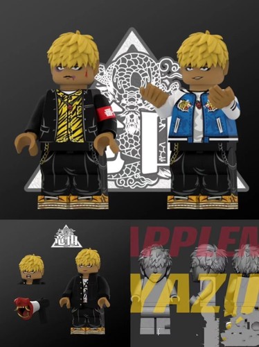 custom 3th party min brick minifig apple yakuza | eBay