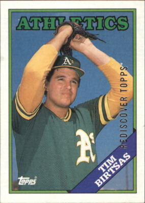 2017 Topps Buyback/Rediscover 1988 Tim Birtsas - NM-MT | eBay