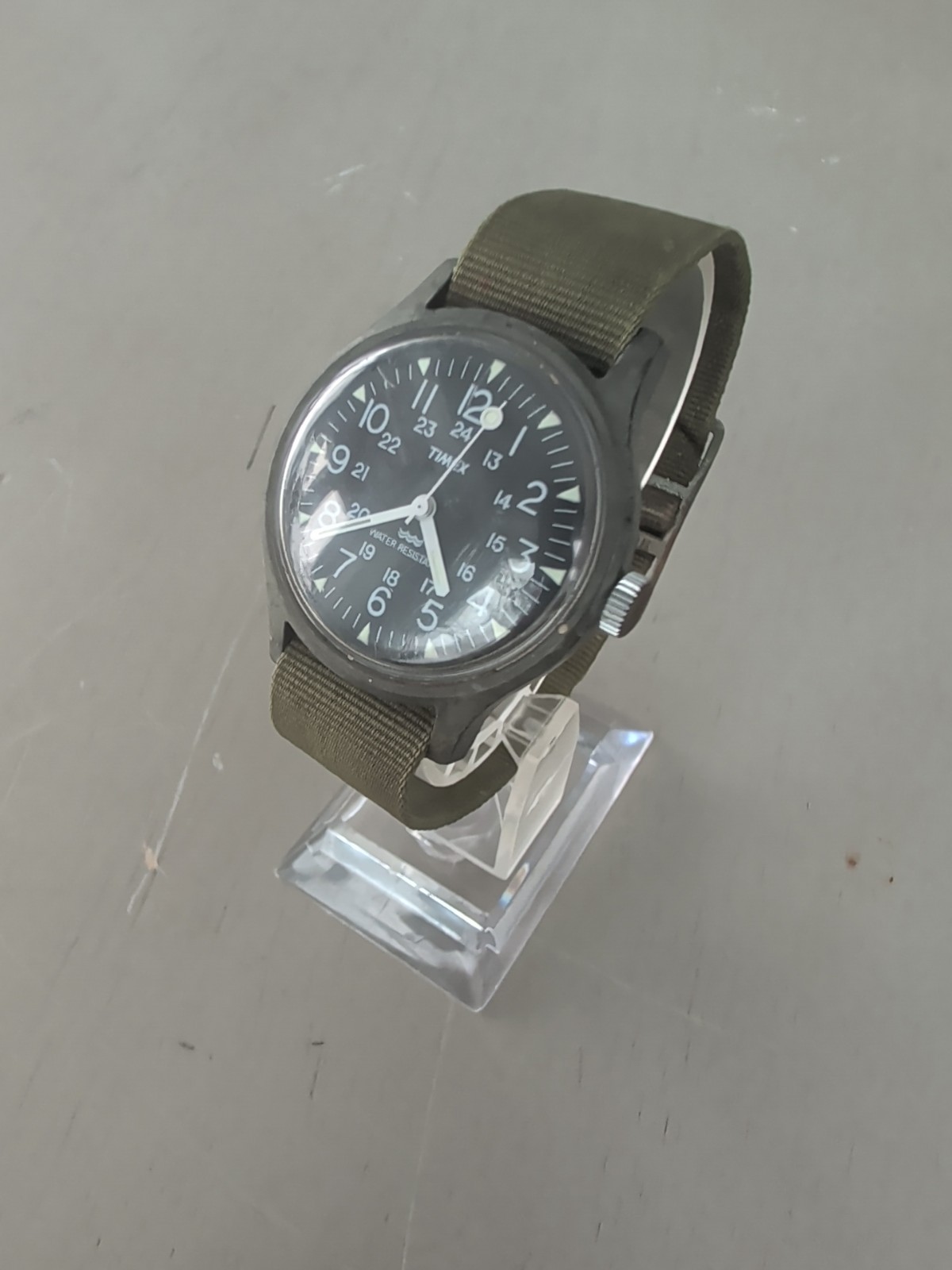 Timex Mechanical Military Camper Field Watch 35mm Macgyver Running ...