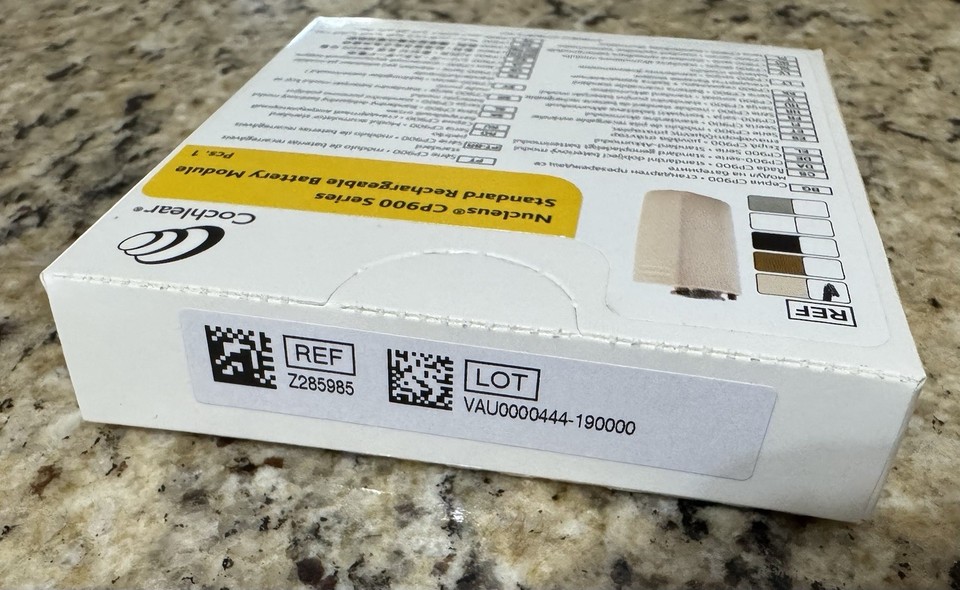 Cochlear Standard Rechargeable Battery Module TAN -Nucleus CP900 Series ...