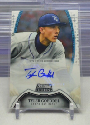 Tyler Goeddel 2011 Bowman Sterling Prospect Auto Refractor #BSP-TG Auto ...