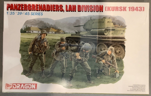 Panzergrenadiers LAH Division Kursk 1943 - 1/35 DML Dragon 6159 Scale ...