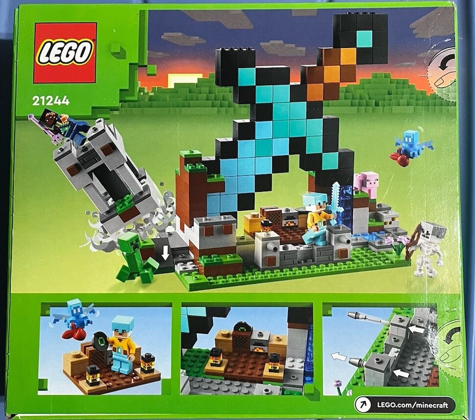LEGO Minecraft: The Sword Outpost (21244) | eBay