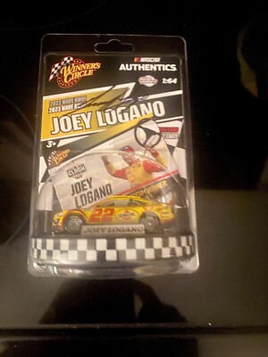 Joey Logano #22 NASCAR Authentics Winner's Circle Signed 2023 Clash Win ...