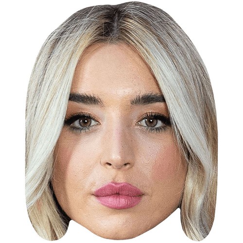 Miriam Doblas Munoz (Make Up) Celebrity Mask, Flat Card Face | eBay