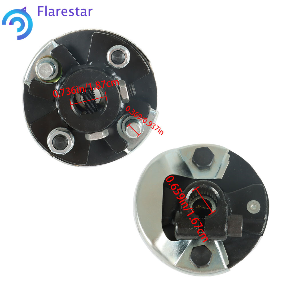 Universal Steering Rag Joint 3/4"x3/4"-30 Spline Coupler For Chevrolet ...
