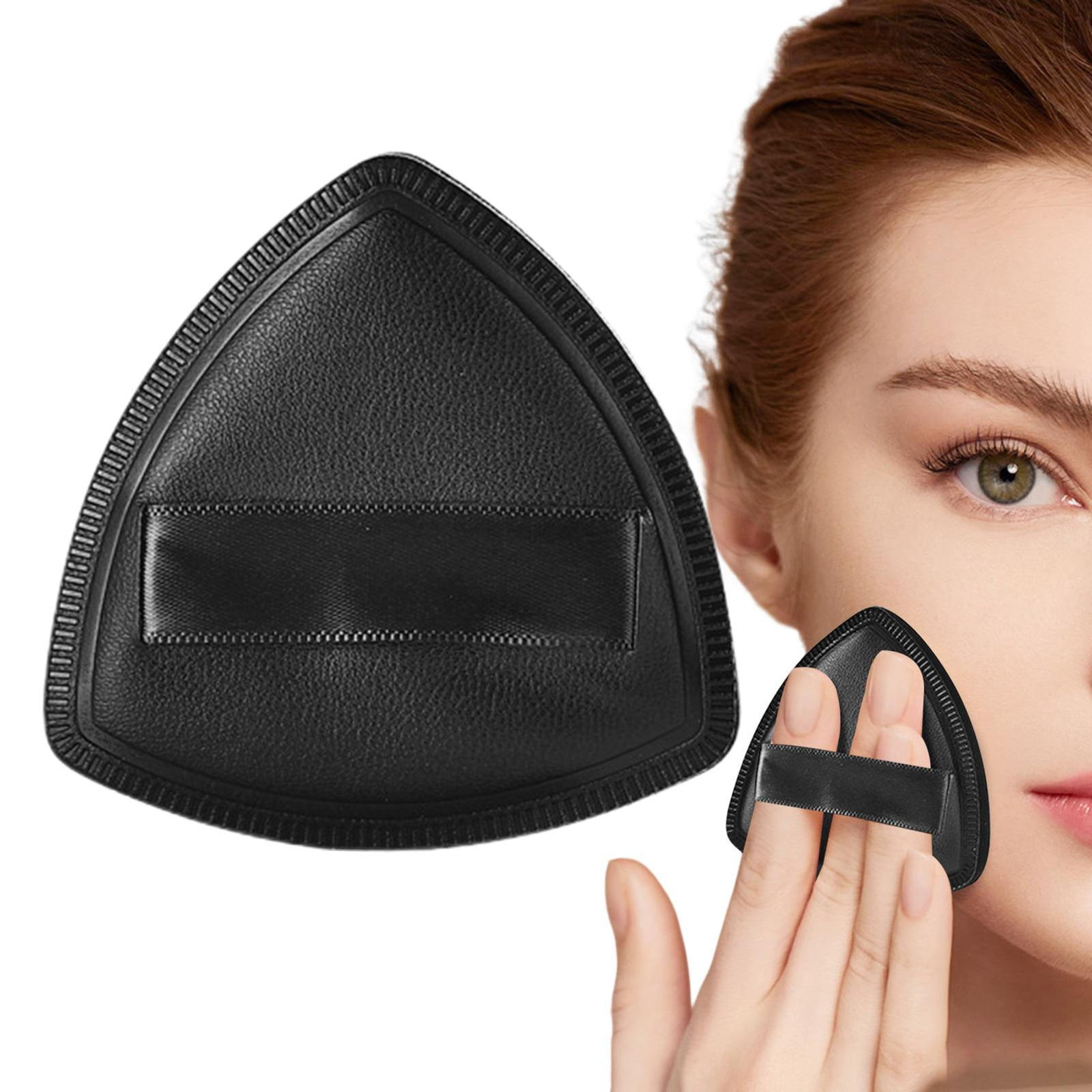 Triangle Puff for Pressed Powder Makeup Face Sponges Soft Reusable ...