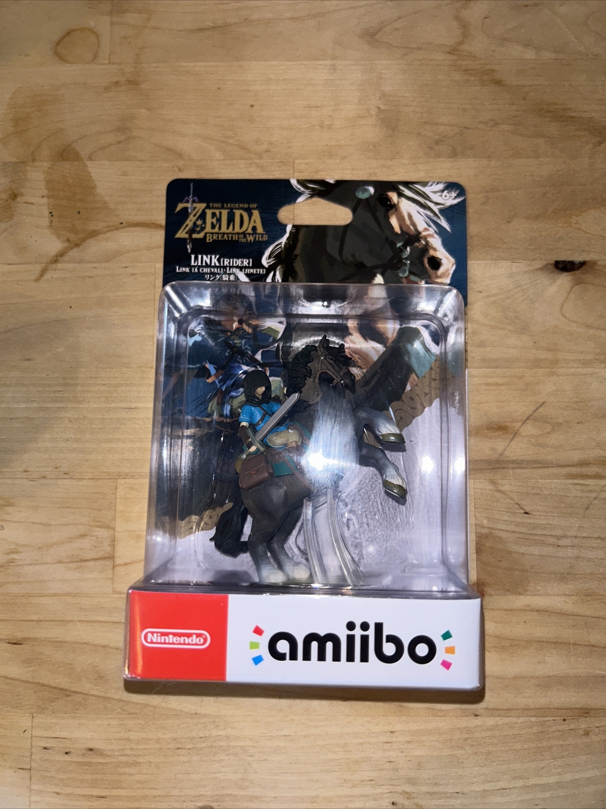 Rider Link Amiibo Breath of the Wild Nintendo Brand New & Factory ...