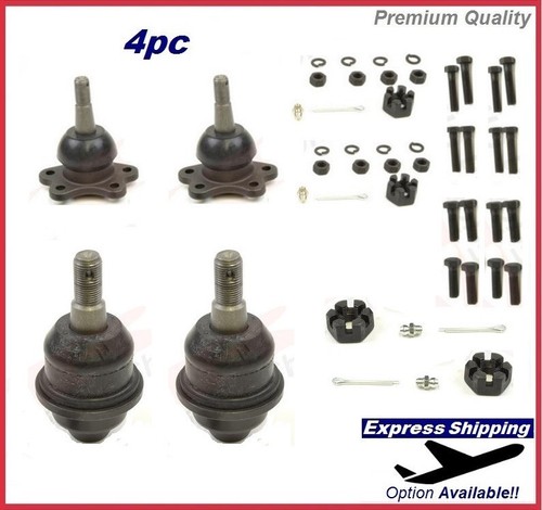 Premium Ball Joint SET Upper + Lower For Chevy GMC C1500 4WD & + Kit ...