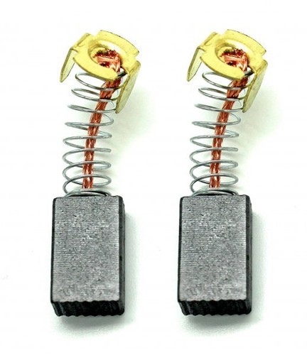 PRC-115 Balais de Charbon Paire, 6x10x15, 5mm pour P. Ex. Makita CB105 ...