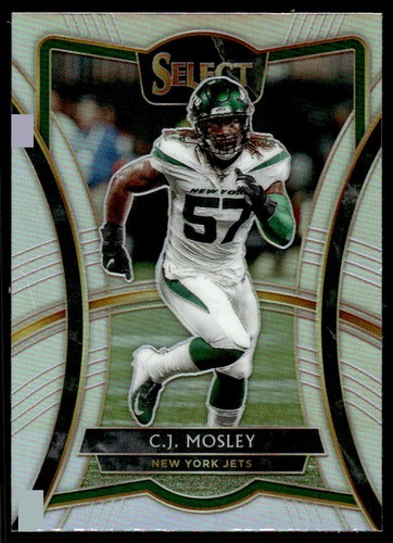 2019 Panini Select C.J. Mosley Silver Prizm Premier Level | eBay