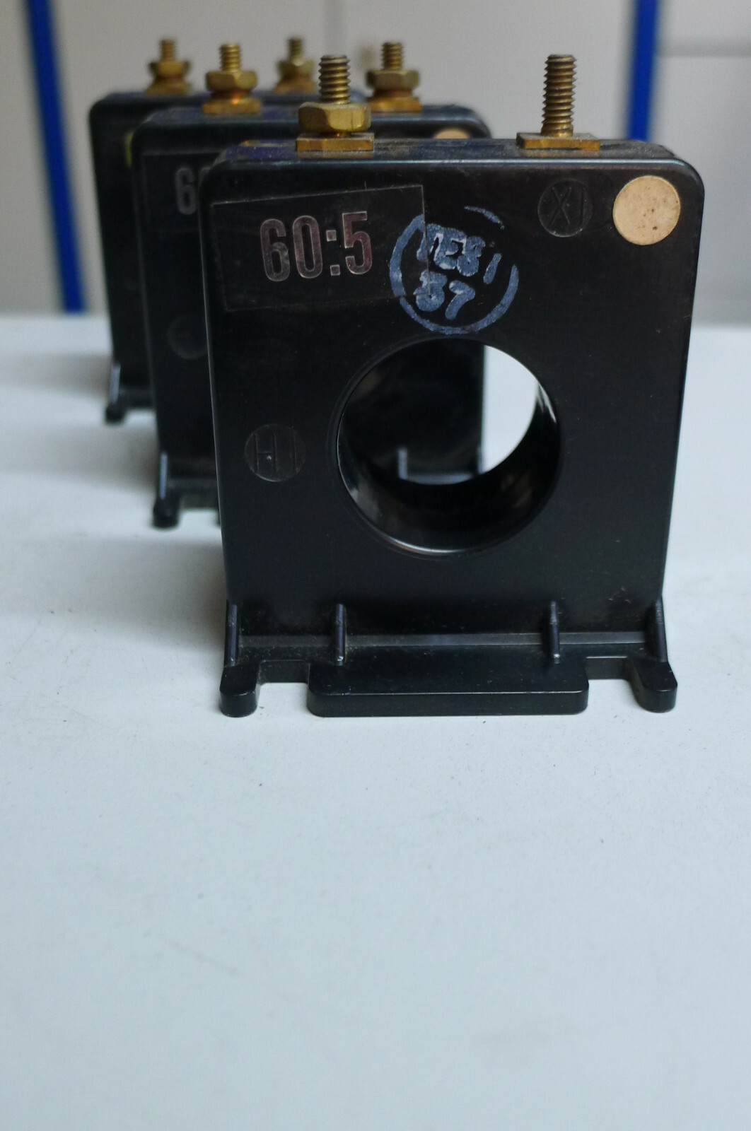 3x E.I.L INSTRUMENTS Current 600V 50-400hz Transformator E93779 Trafo ...