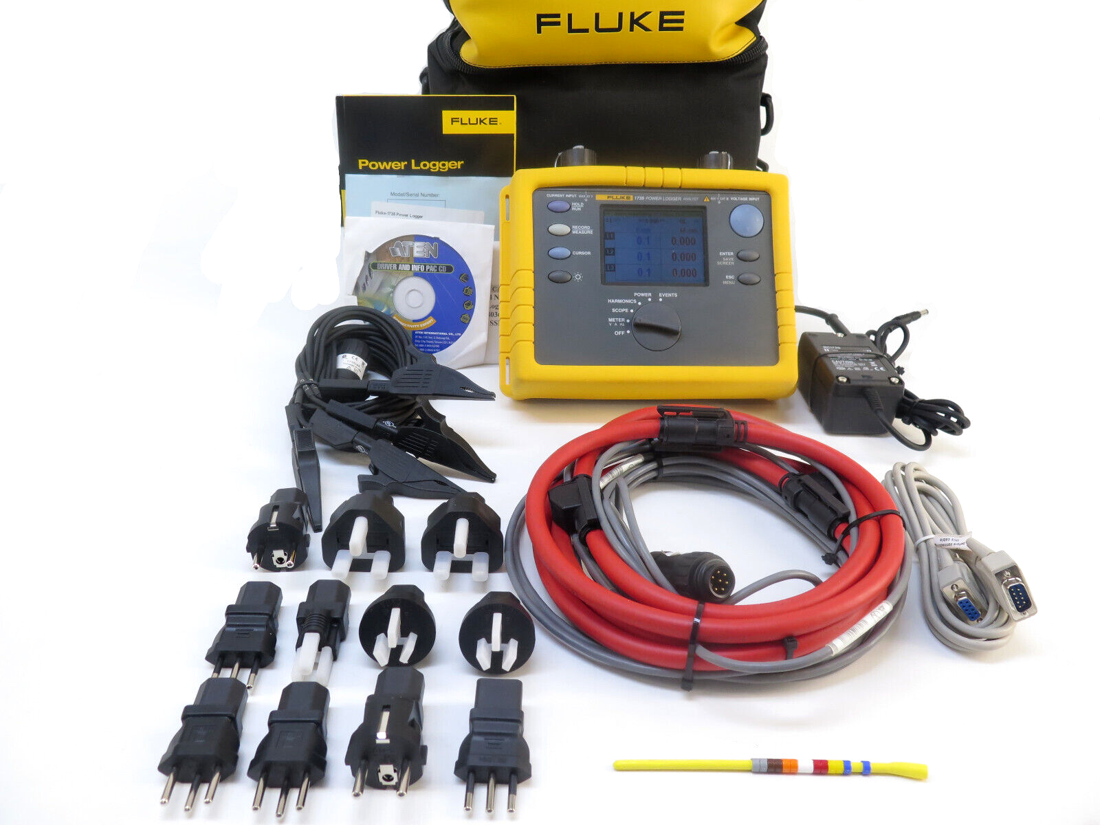 Fluke 1735 Three Phase Power Quality Logger for sale online | eBay
