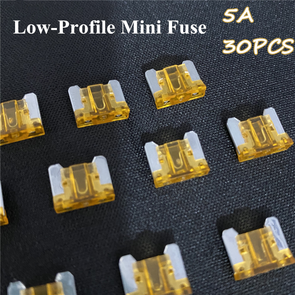 30PCS 5A Amp APS Low Profile Mini Micro Blade Fuse Car Auto Truck | eBay