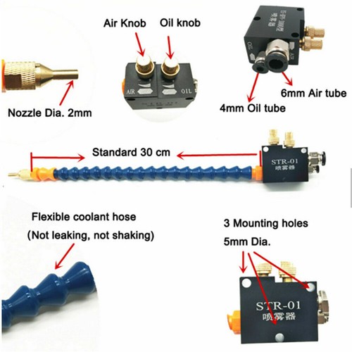 YS-BPV-3000 cutting cooling spray pump precision high gloss machine STR-01 a | eBay