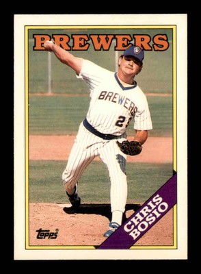 1988 Topps Tiffany #137 Chris Bosio NM/NM+ x3447193 | eBay