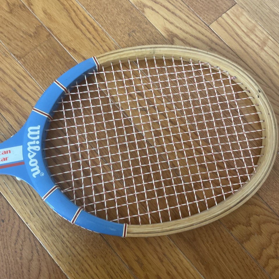 Chris Evert American Star Wooden Tennis Racquet Vintage Collectible | eBay