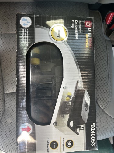 Utilitech Pro Thermoplastic Utility Condensation Pump #0240053 96 Gph ...