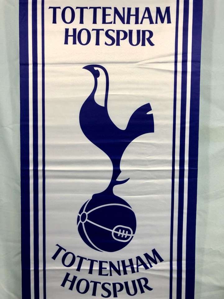Tottenham Hotspur Spurs Pennant Soccer Flag Single Sided 3 feet by 15 ...