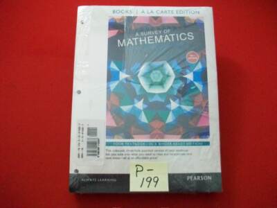 A SURVEY OF MATHMATICS WITH APPLICATIONS 10th EDITION WITH SOLUTIONS ...