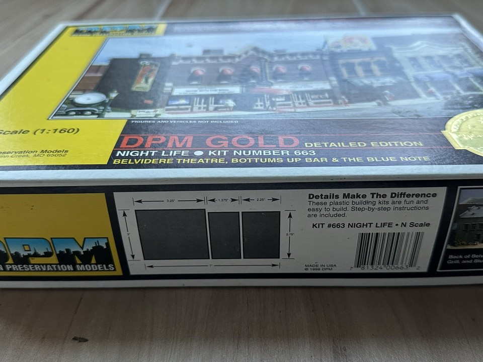 N Scale DPM Gold “Detailed Edition” Night Life Kit | eBay