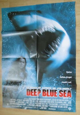 Filmplakat - Deep Blue Sea ( Samuel l. Jackson, LL Cool J ) | eBay.de