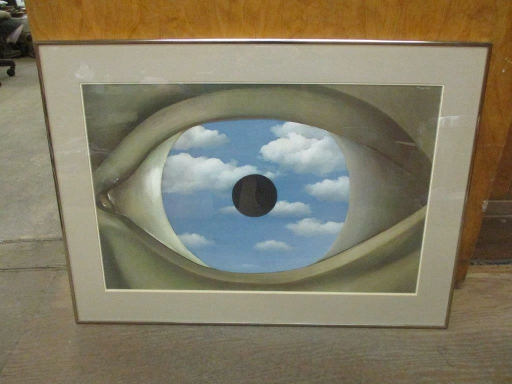 Magritte The False Mirror