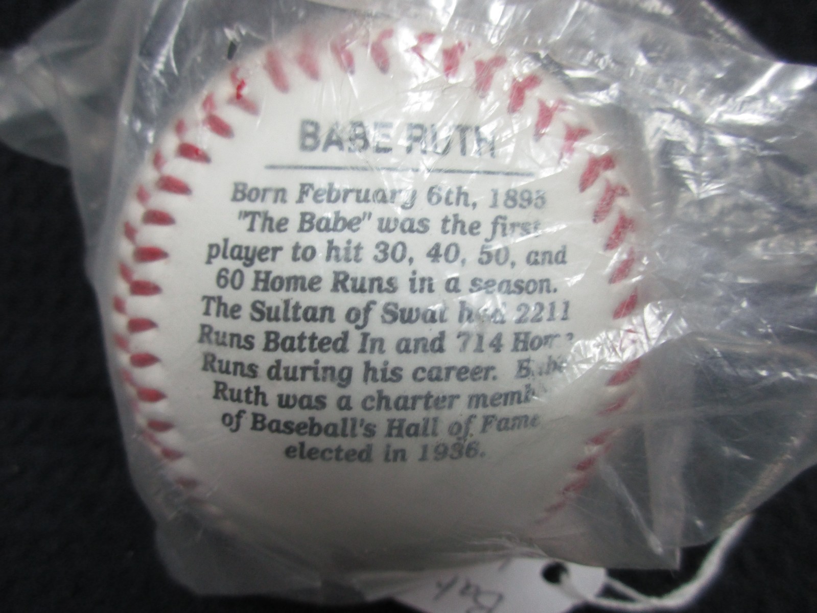 Babe Ruth 100th Anniversary Commemorative Edition Collectible Baseball ...