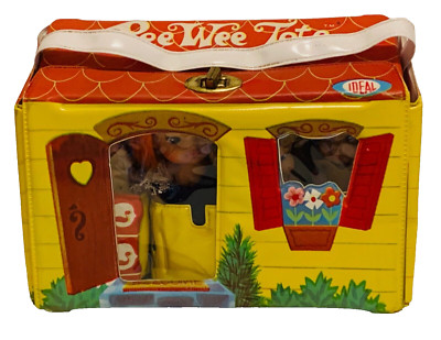 Ideal Toy 1966 Vintage Pee Wee Doll Small Tote Play House Rare Dolls ...
