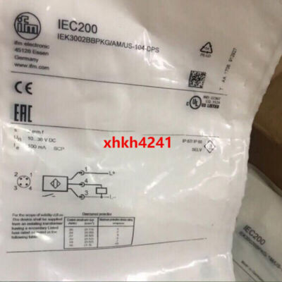 New IFM IEC200 Proximity Sensors IEC 200 | eBay