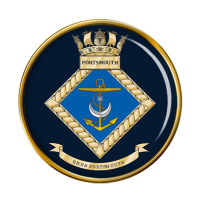 HMNB Portsmouth, Royal Navy Pin Badge | eBay UK