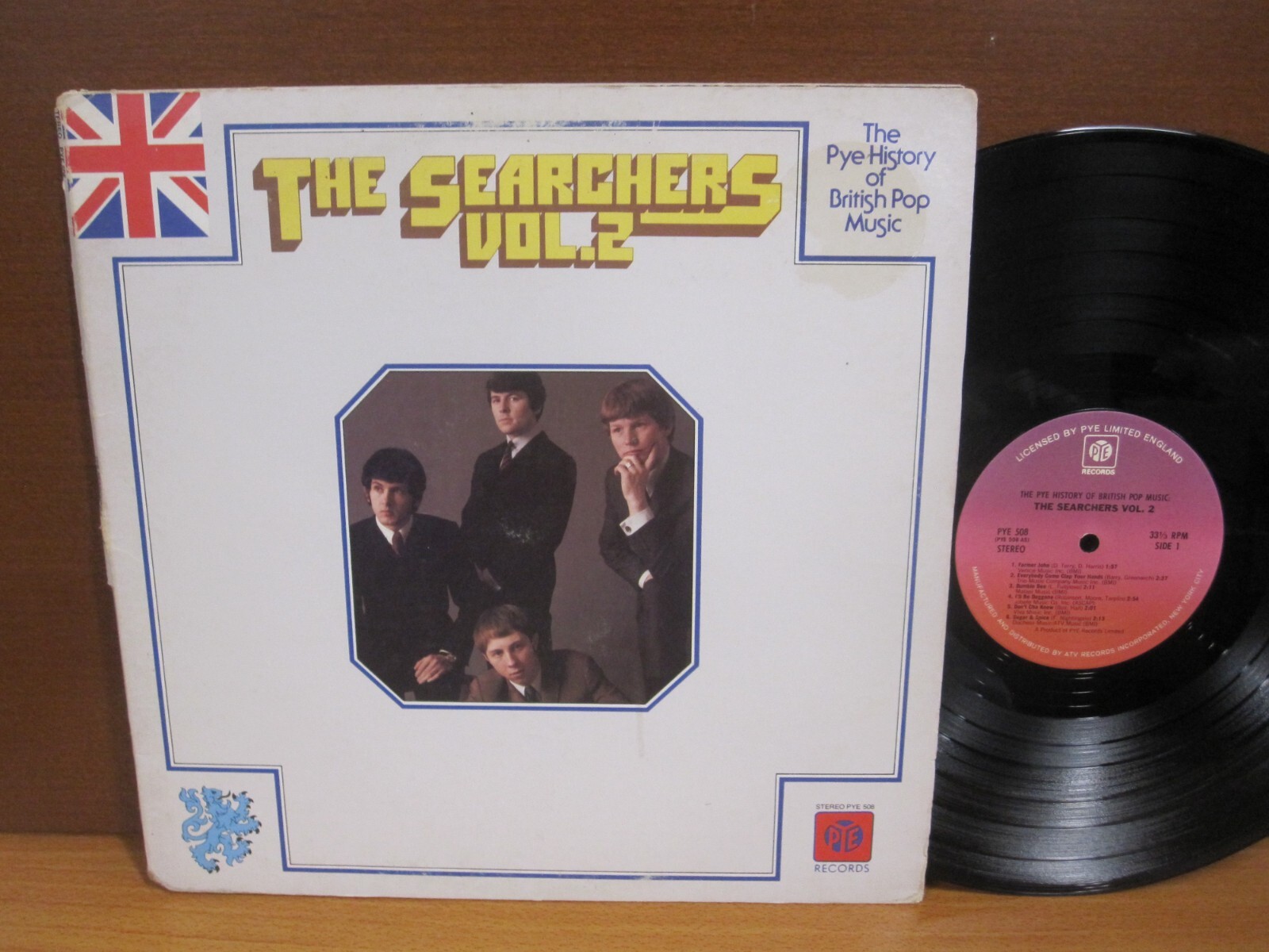 LP / The Searchers / Pye History Of British Pop Music Vol 2 / 1976 ...