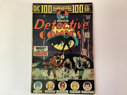 D C Comics Batman #439, Night of the Stalker, 1974 VG+ | eBay
