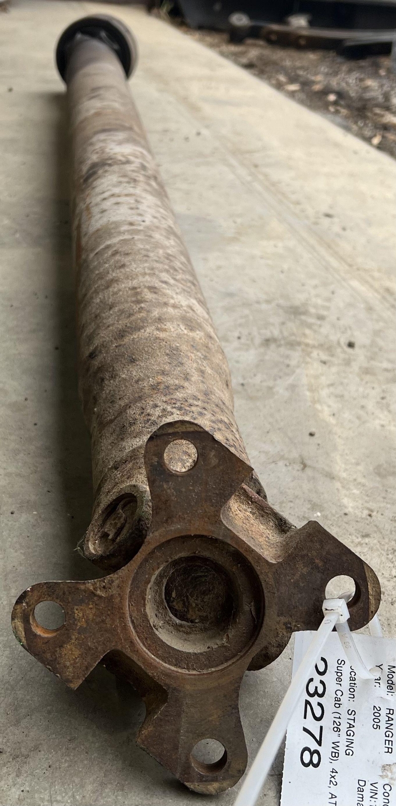 98 - 11 Ford Ranger Super Cab 4x2 Automatic Rear Driveshaft Propeller ...