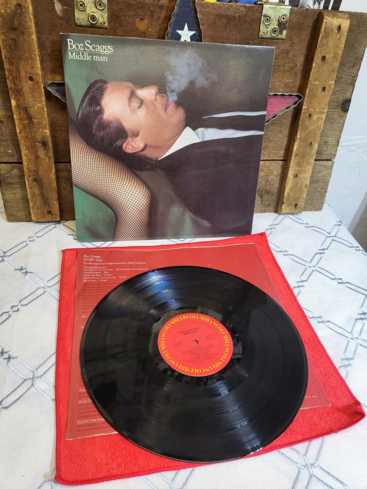 Boz Scaggs ‎Middle Man Vinyl LP 1980 Columbia FC 36106 NM! | eBay