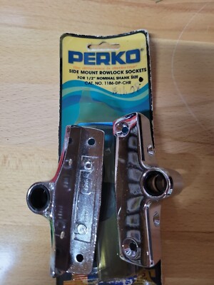 Perko Rowlock Sockets Edge Mount Chrome PKO1186-DP-CHR 1/2in | eBay