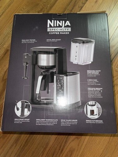 Ninja CM400 Specialty Coffee Maker with Glass Carafe - Black ...