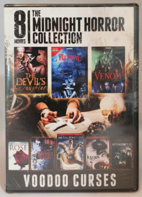 Midnight Horror Collection: Voodoo Curses (DVD, 2012, 8-Movie Set ...