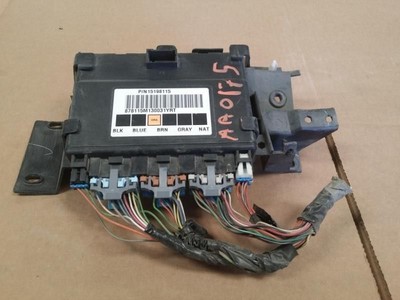 03 04 05 06 07 SILVERADO 1500 2500 3500 Body Control Module BCM P/N ...