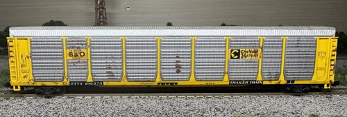 N Scale - Con-Cor Chessie System Tri Level Auto Rack ETTX910373 N13375 ...