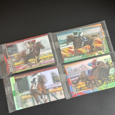 Thoroughbred Horse Collection Orfevre Taiki Shuttle Foil Signed Cards ...
