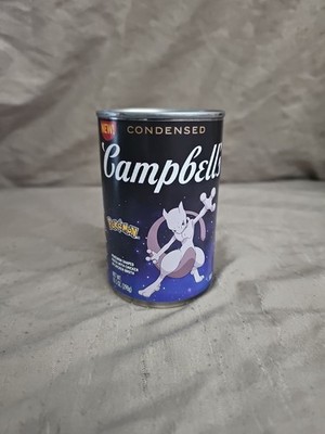 Campbells Soup Limited Edition Pokemon Soup Can ~ MEWTWO~ | eBay