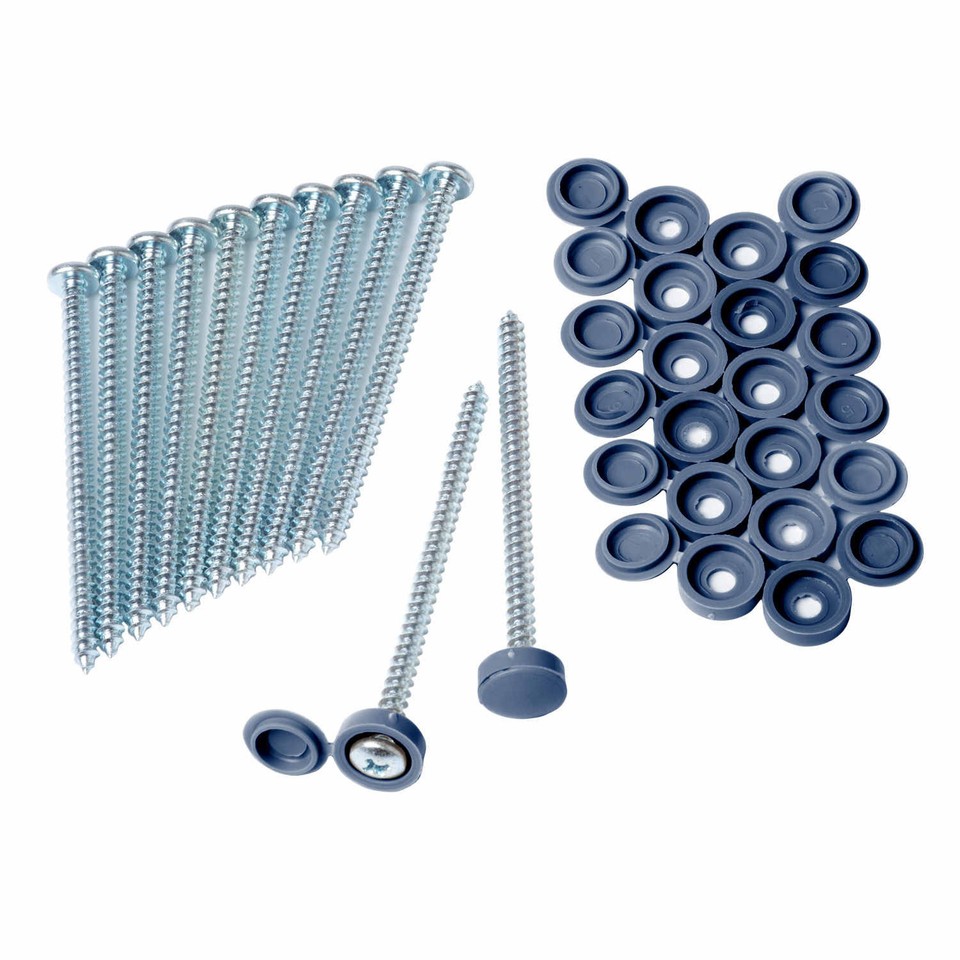 Homeside Vinyl Shutter Screws & Caps | eBay