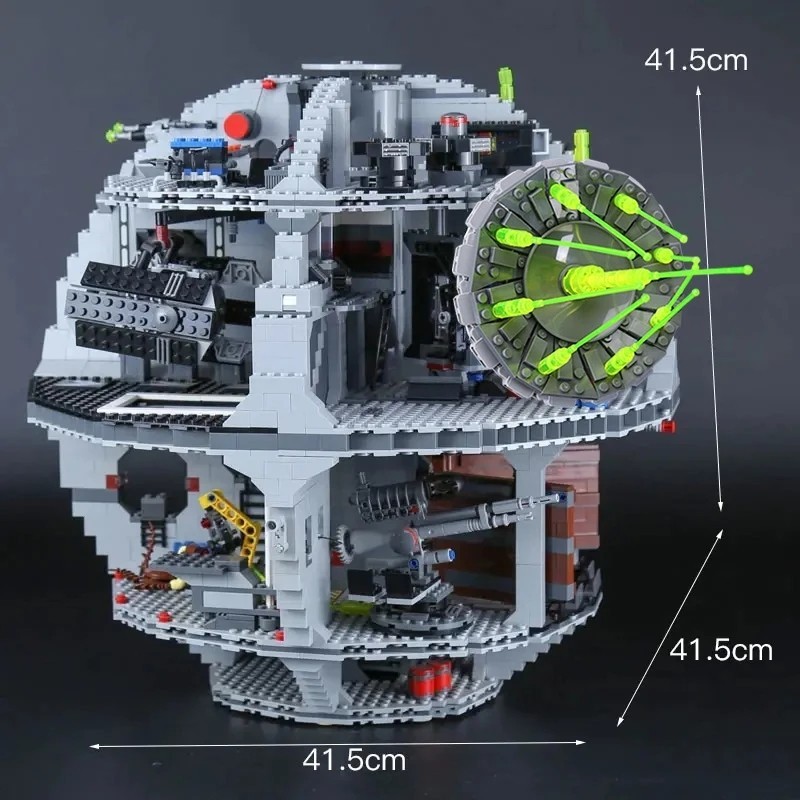 (75159) MOC Star Wars Death Star Building Block Complete Set Gift | eBay