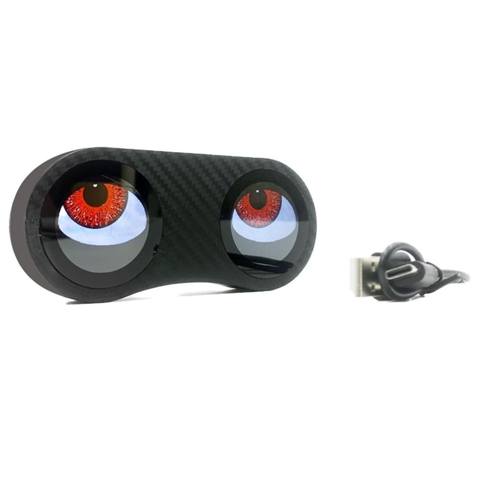 1pcs Smart Devil Eye Bicycle Tail Light Devil's Eyes Waterproof Lights ...
